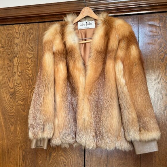 John Taubin- Dallas/Houston | Jackets & Coats | Red Fox Fur Jacket ...